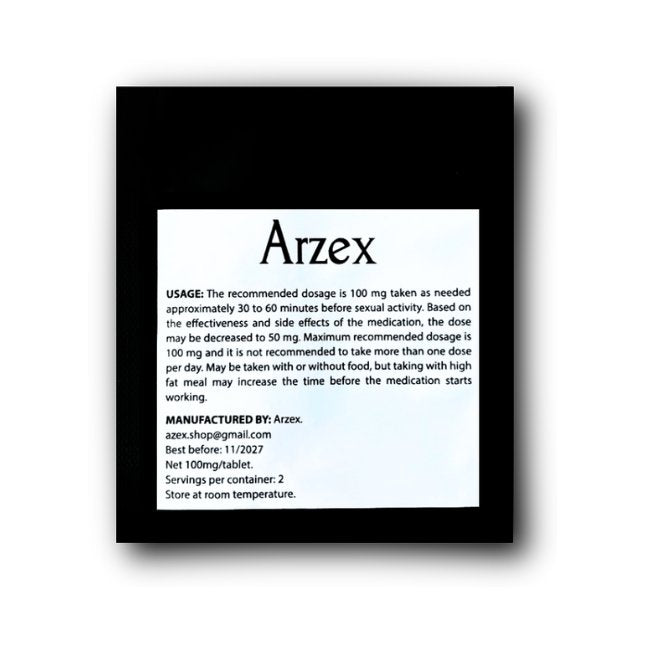 Arzex maisto papildas vyrams 2 tab. - Aistra