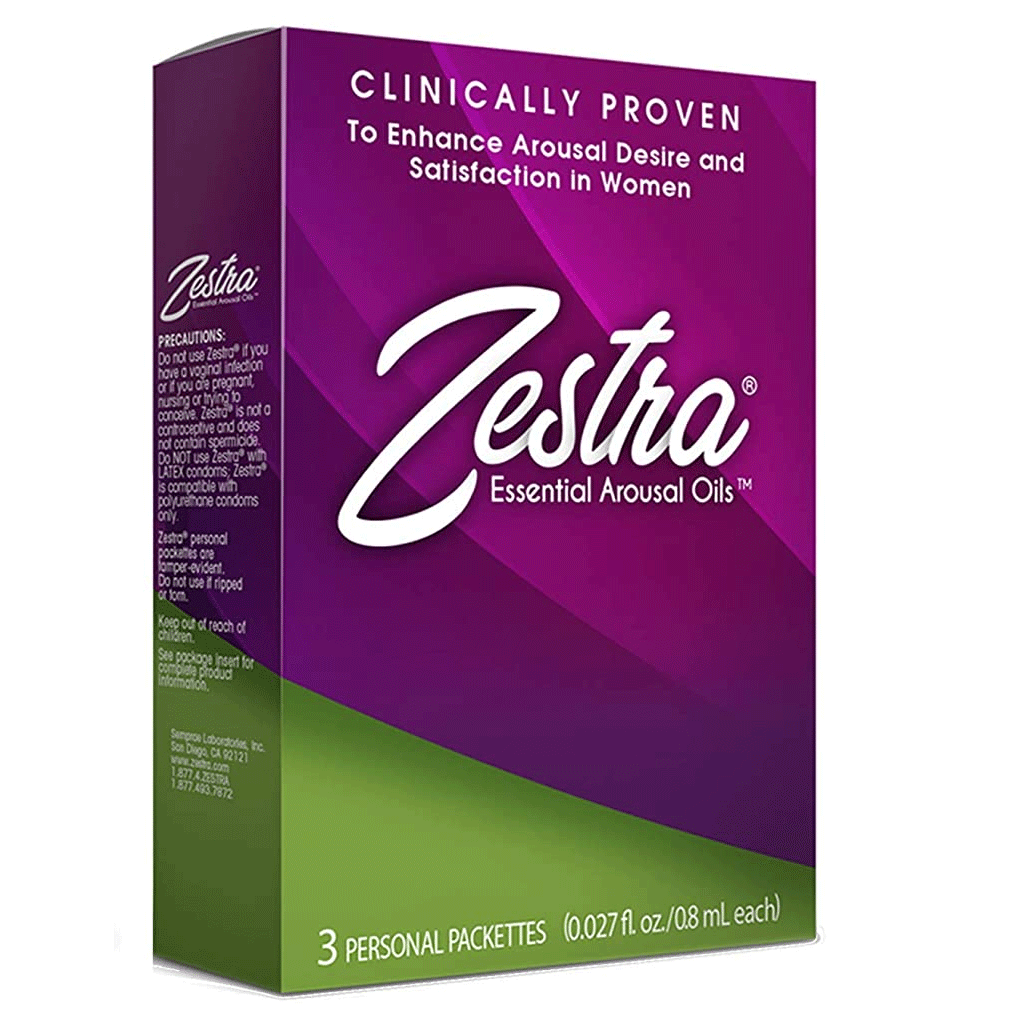 Zestra aliejinis stimuliantas moterims 3 x 0,8ml - Aistra